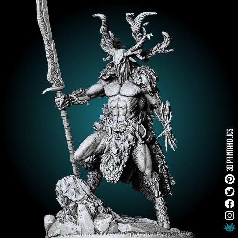 Lord of the Hunt - Premium 4k Plant Based Resin 3D Printed Miniature ...