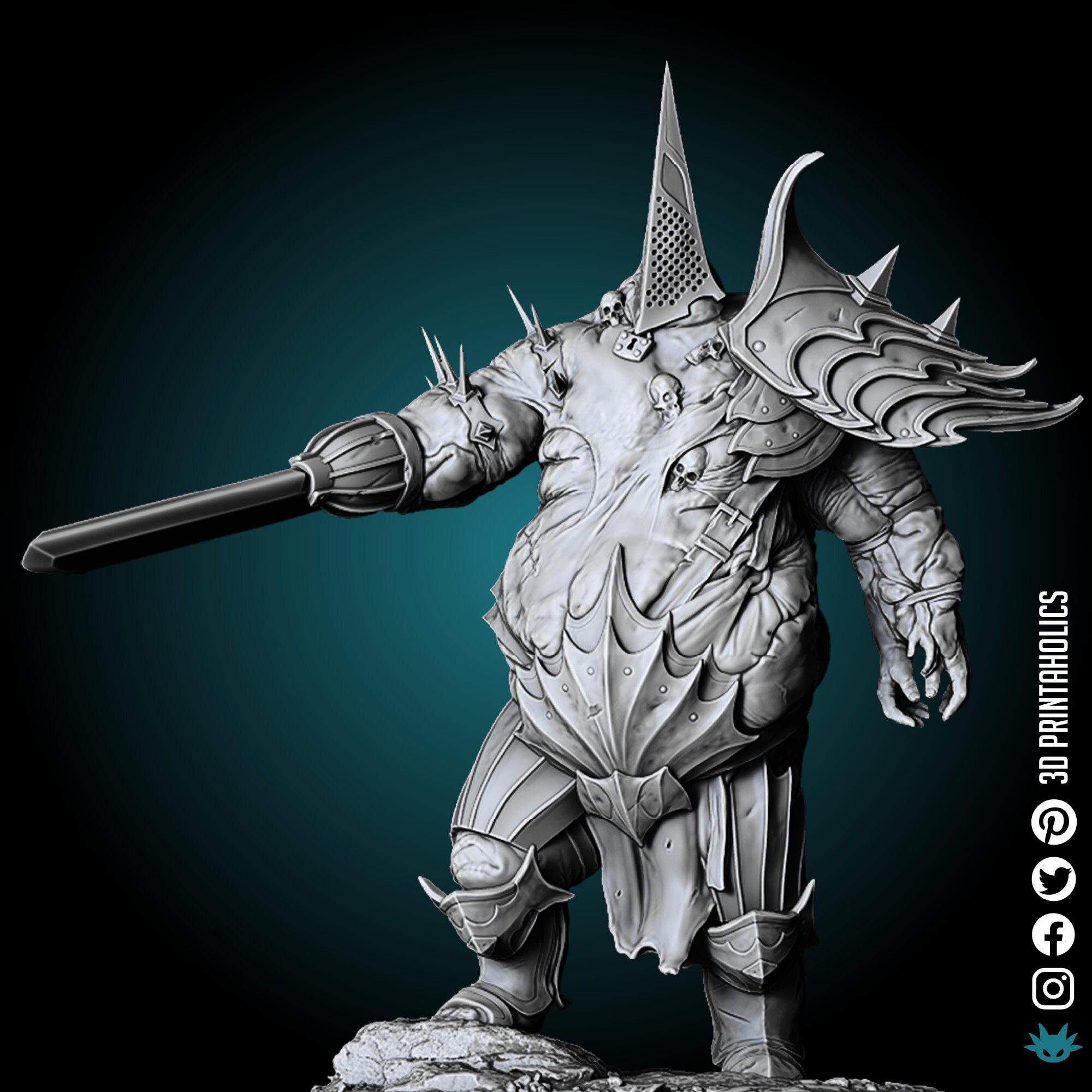 Tormentor Premium 4k Plant Based Resin 3D Printed Miniature - Etsy