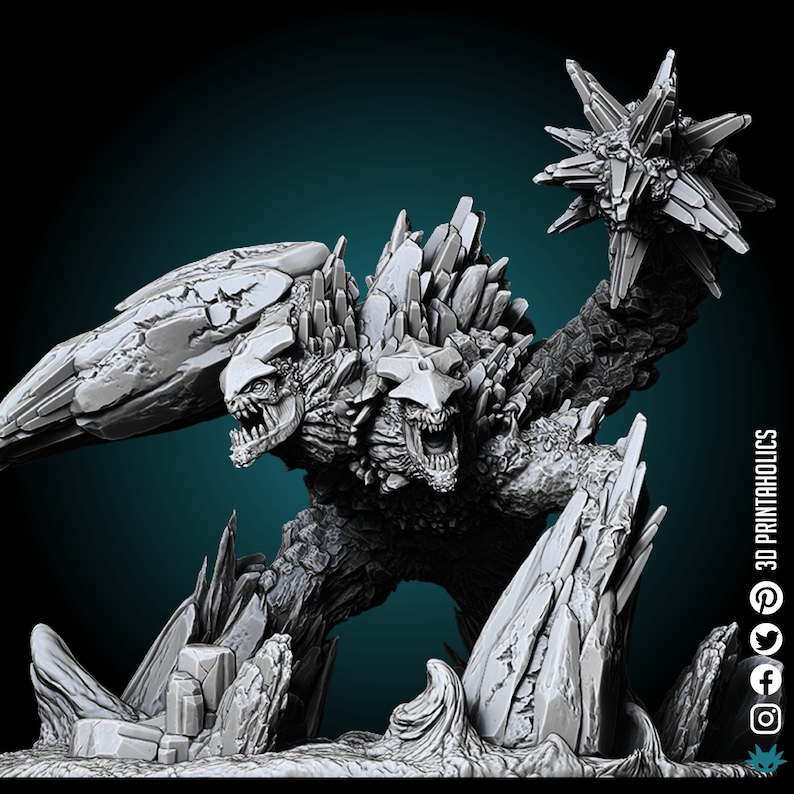 Mountain Titan Premium 4k Plant Based Resin 3D Printed - Etsy