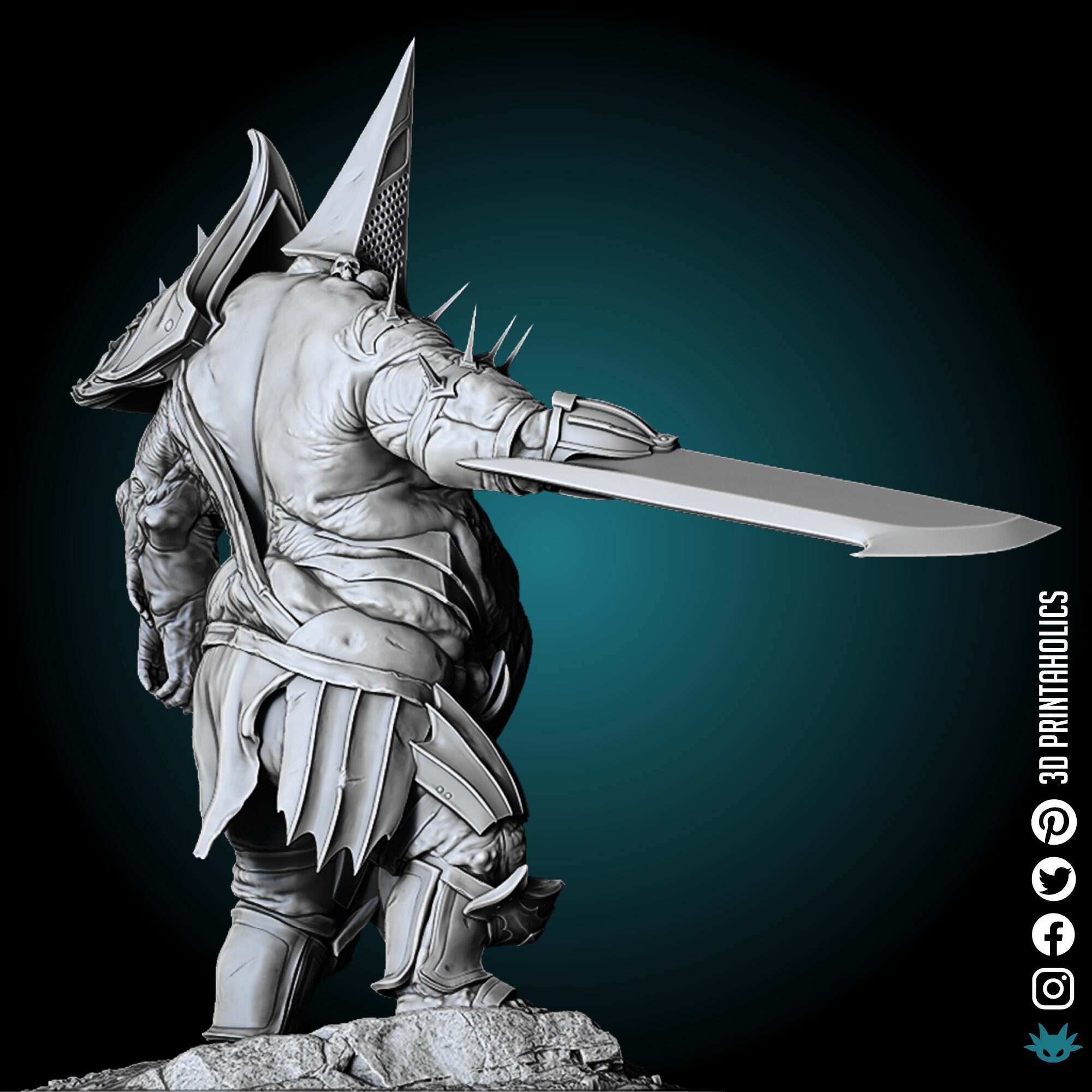 Tormentor Premium 4k Plant Based Resin 3D Printed Miniature - Etsy