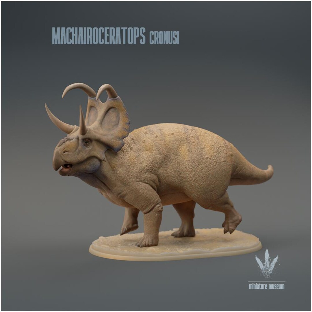 Machairoceratops Cronusi Walking - Premium 12k Quality | Highly ...