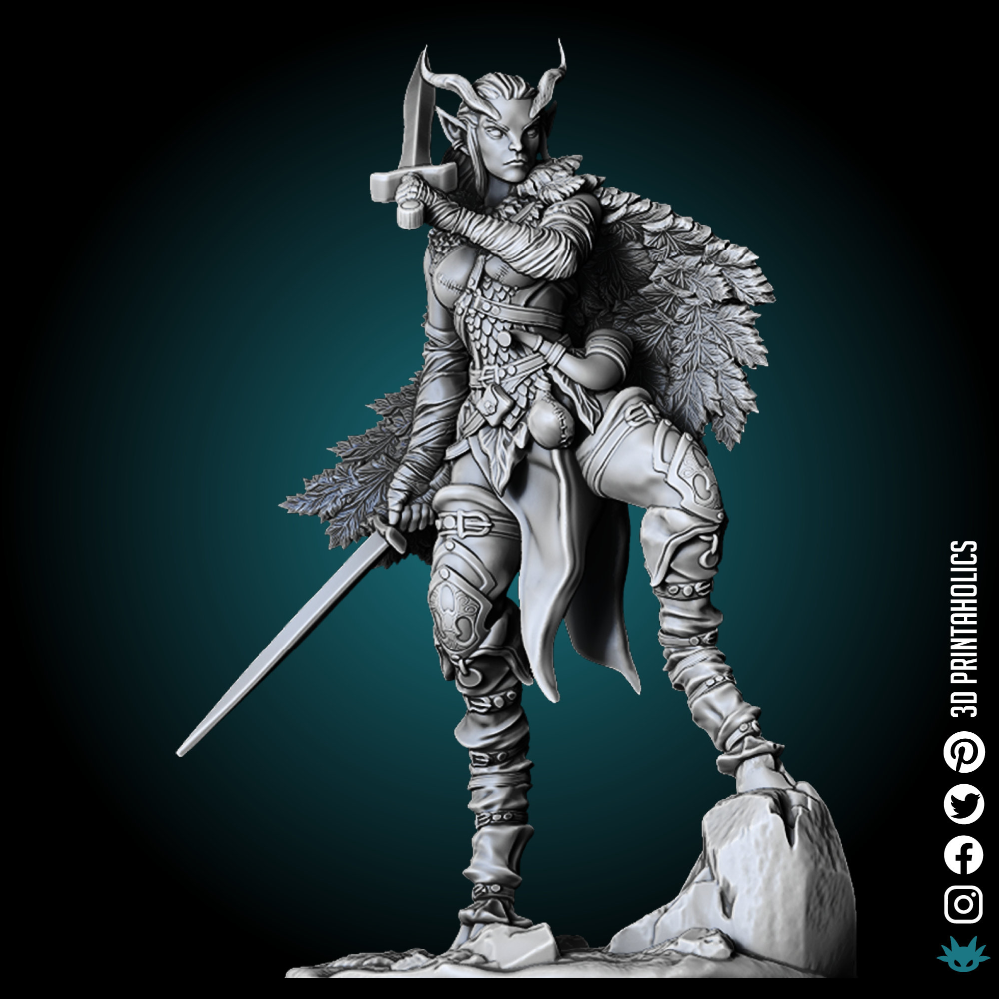 Warrior Bundle Pack - Premium 4k Plant Based Resin 3D Printed Miniature ...