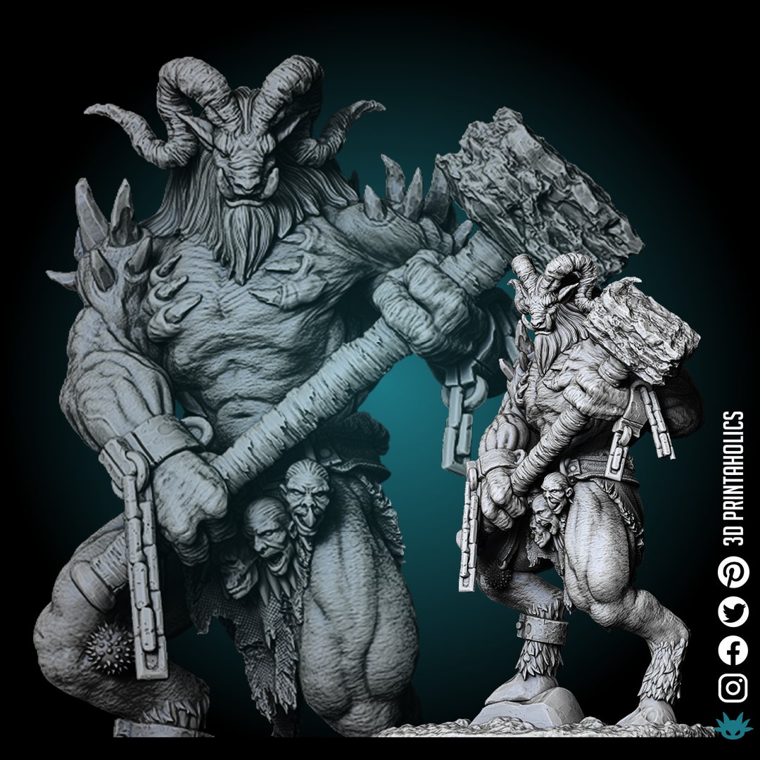 Beastkin Juggernaut Premium Plant Based Resin 3D Printed Miniature ...