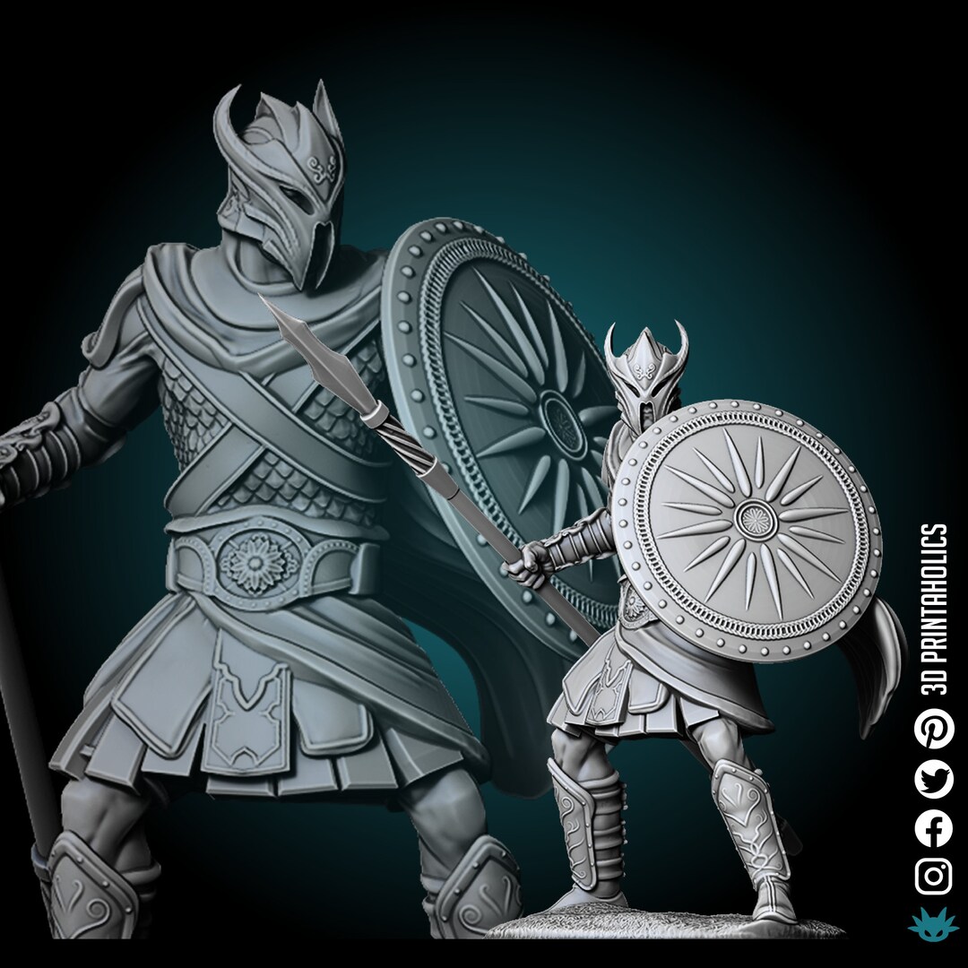 Drakkari Auxilliar - Premium 4k Plant Based Resin 3D Printed Miniature ...