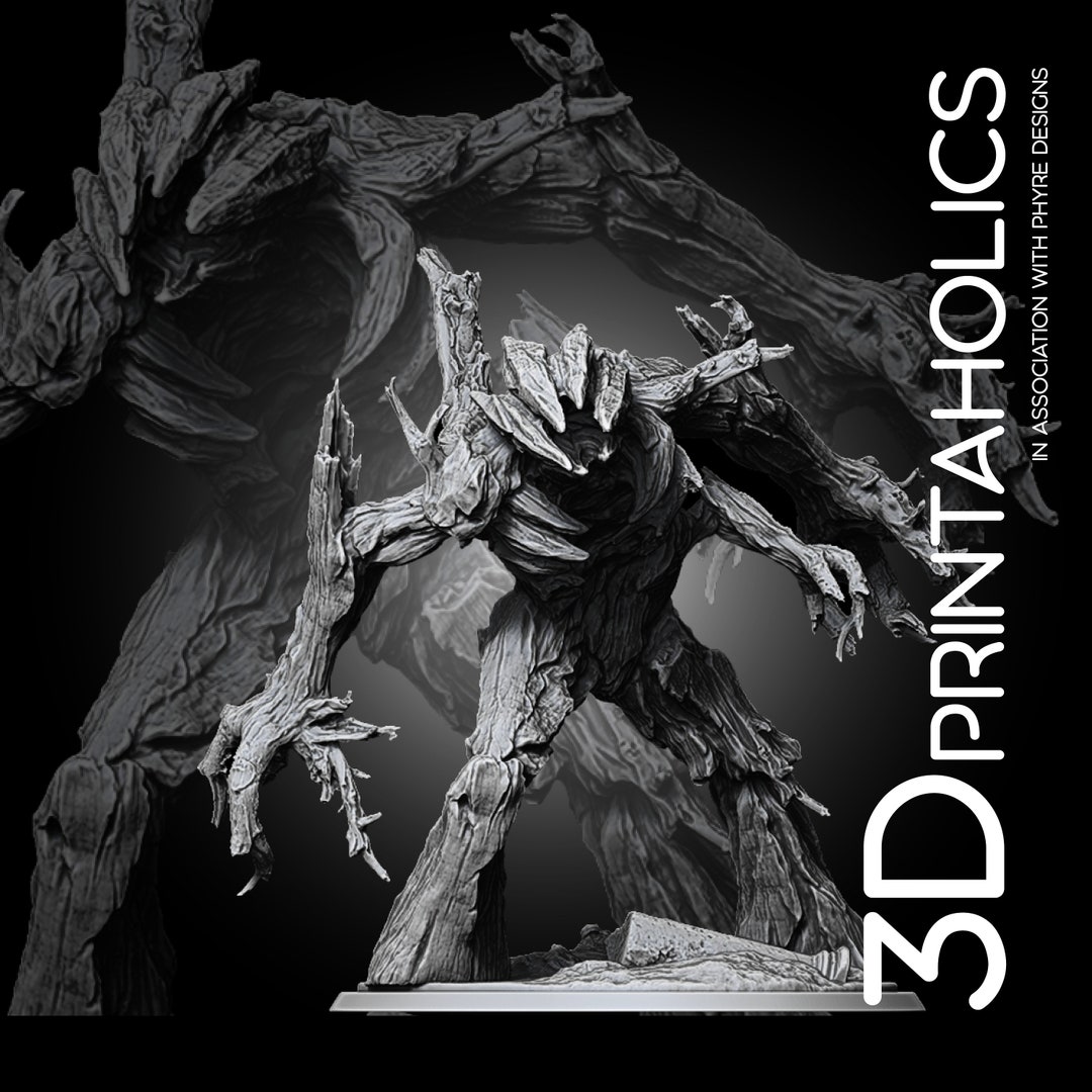 Treant Soldier - Premium Plant Based Resin 3D Printed Miniature ...