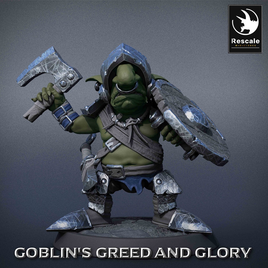 Goblin Warrior - Premium 12k Quality | Highly Detailed Figures ...