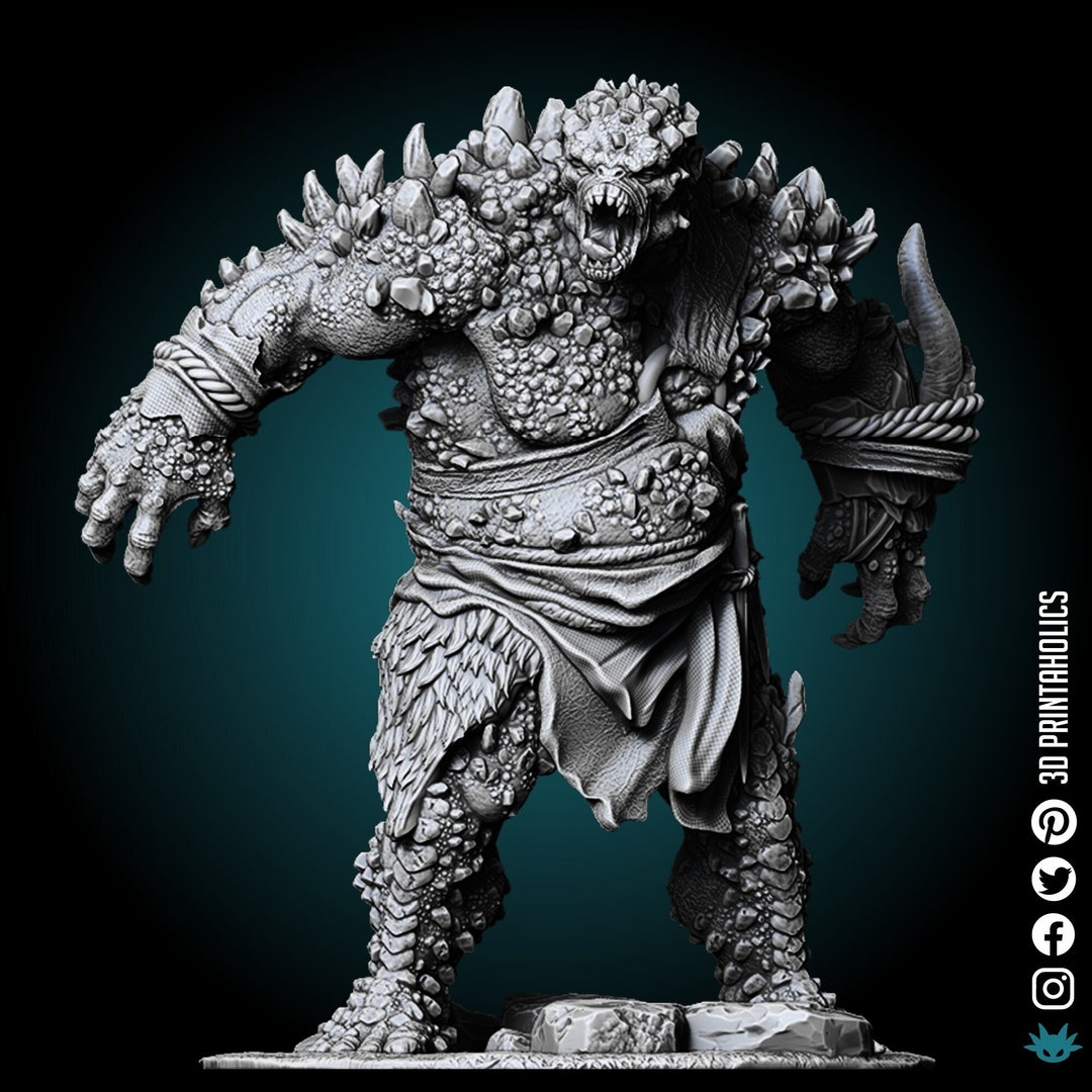 Mountain Ogre Premium 4k Plant Based Resin 3D Printed Miniature ...
