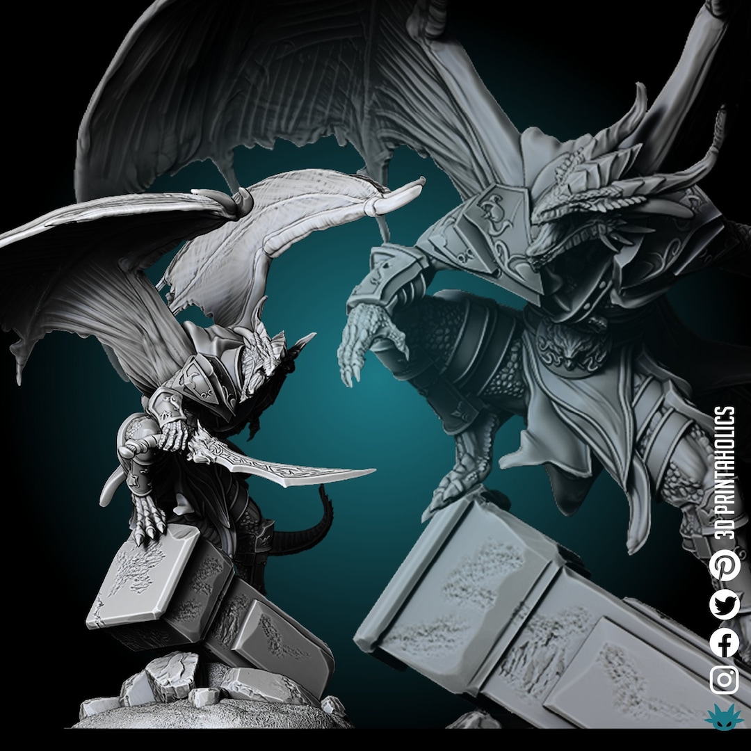Drakkari Ascendant Premium 4k Plant Based Resin 3D Printed Miniature ...