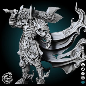 Spectre King Premium 4k Plant Based Resin 3D Printed Miniature ...