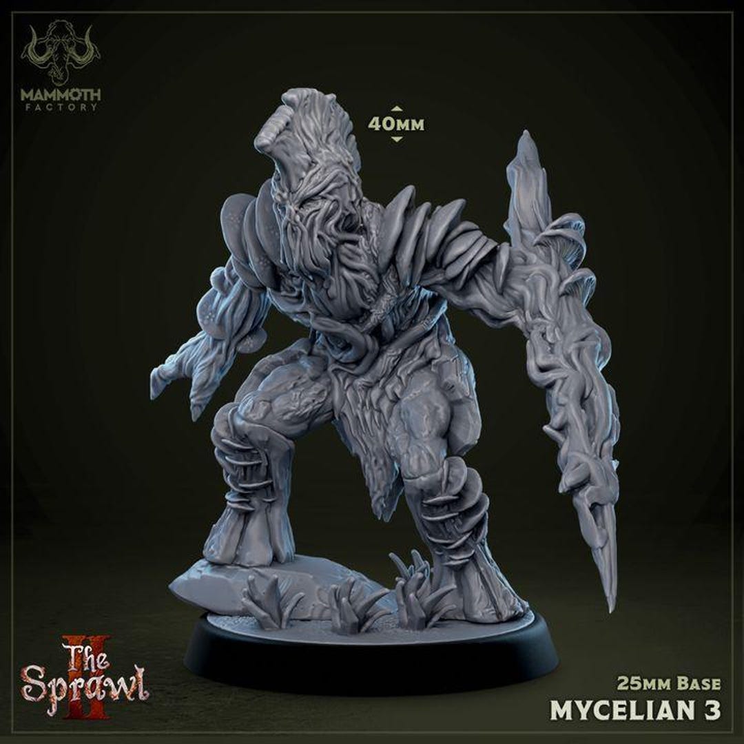 Mycelian, Legionnaire Premium 12k Quality Highly Detailed Figures ...