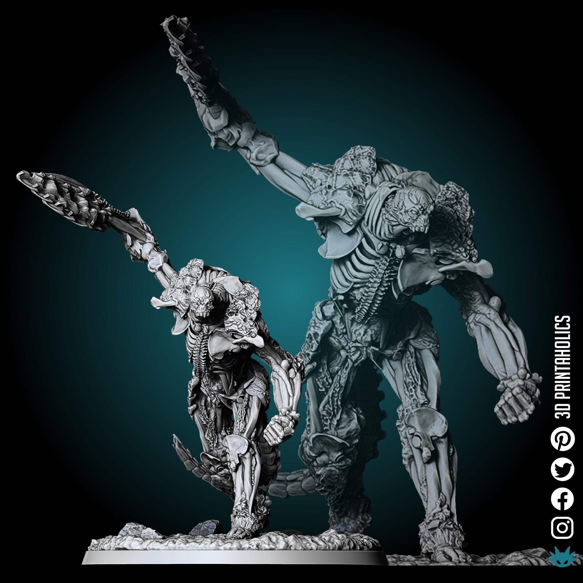 Bone Colossus Premium 4k Plant Based Resin 3D Printed - Etsy UK