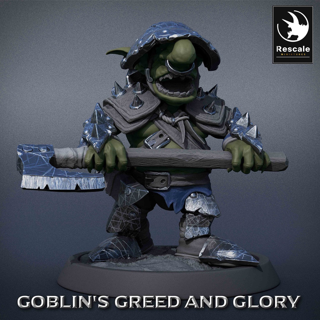 Goblin Warlike- Premium 12k Quality | Highly Detailed Figures | Fantasy ...