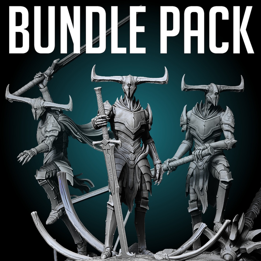 Praetorian Bundle Pack - Premium 4k Plant Based Resin 3D Printed ...