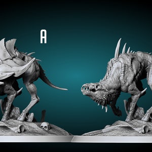 Infernum Dog Premium 4k Plant Based Resin 3D Printed - Etsy