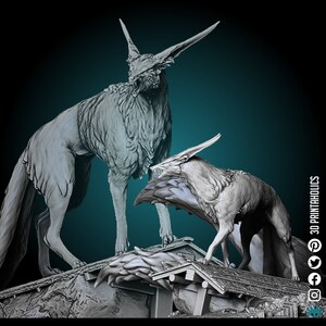 Kitsune Bundle Pack - Premium 4k Plant Based Resin 3D Printed Miniature ...