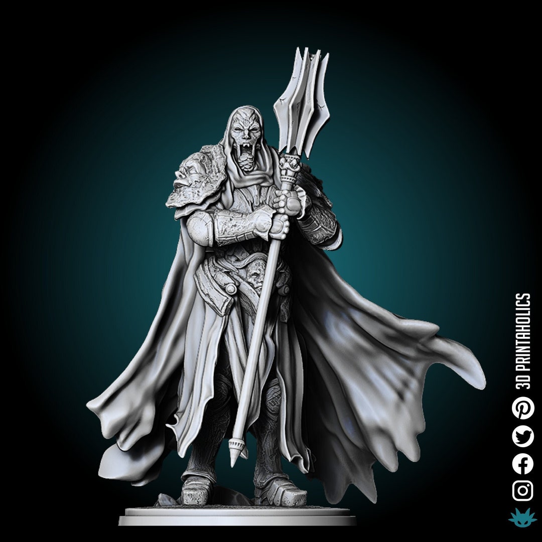 Tomb Warden - Premium Plant Based Resin 3D Printed Miniature, Tabletop ...