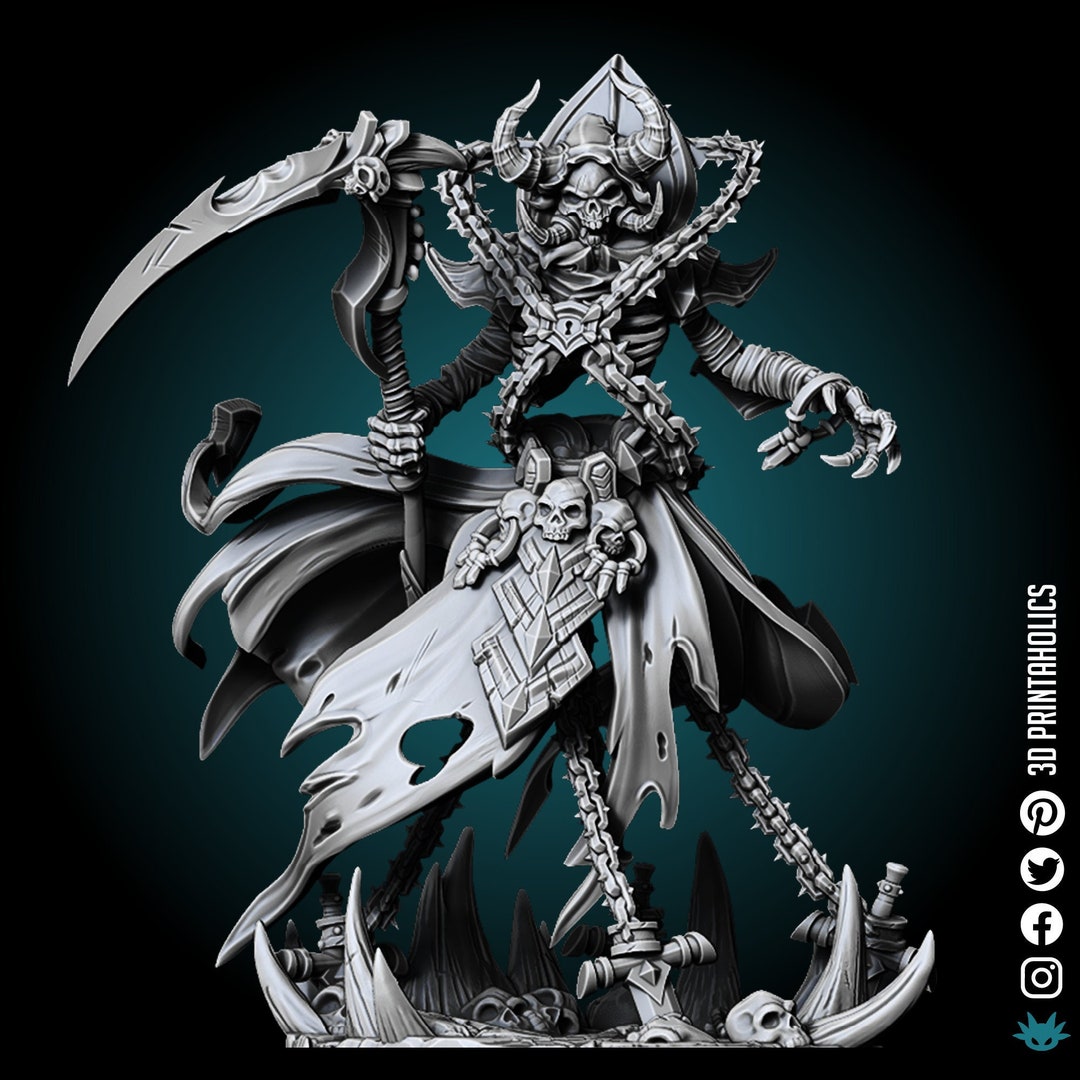 Catacombs Boss - Premium 4k Plant Based Resin 3D Printed Miniature ...