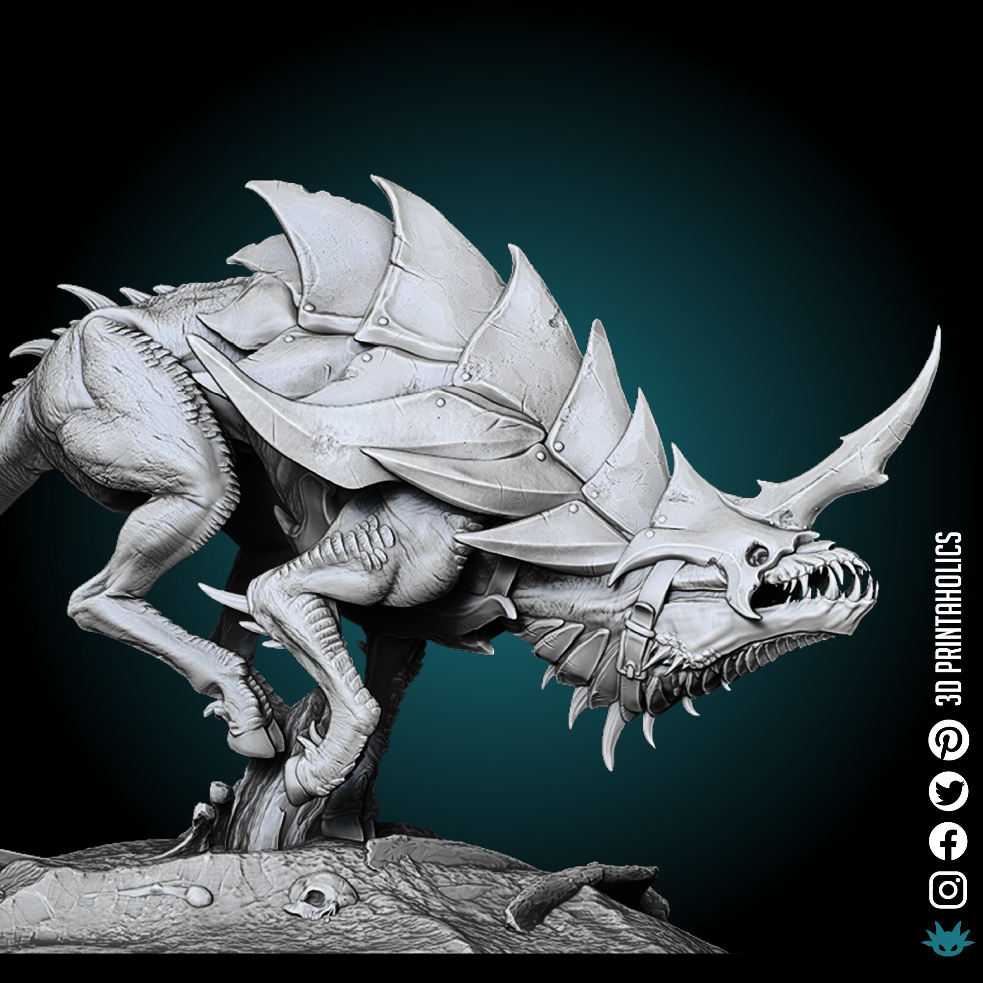 Infernum Dog Premium 4k Plant Based Resin 3D Printed - Etsy