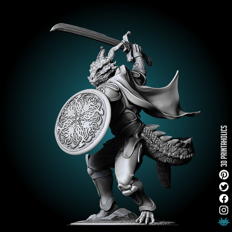 Drakkari Flameblade - Premium 4k Plant Based Resin 3D Printed Miniature ...