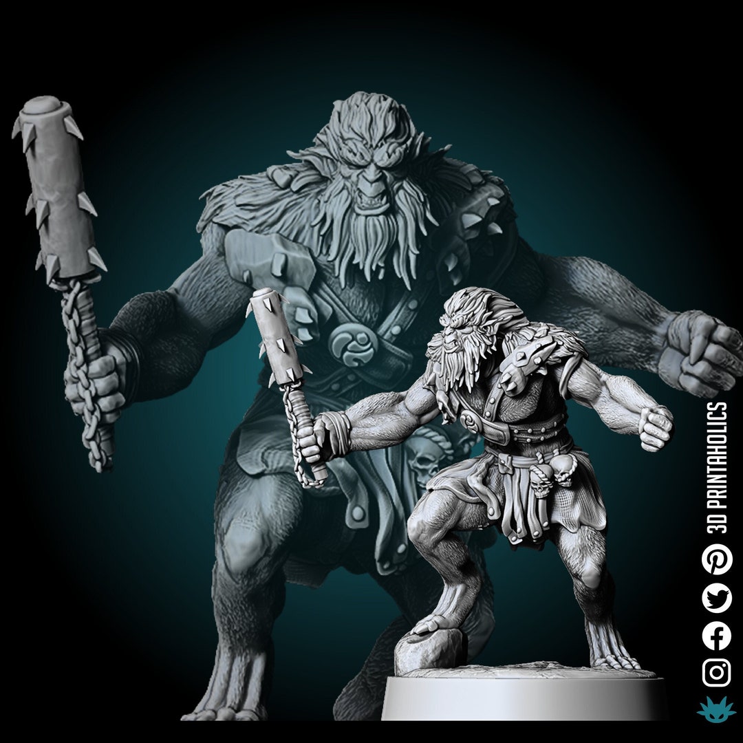 Bugbear - Premium 4k Plant Based Resin 3D Printed Miniature, Tabletop ...