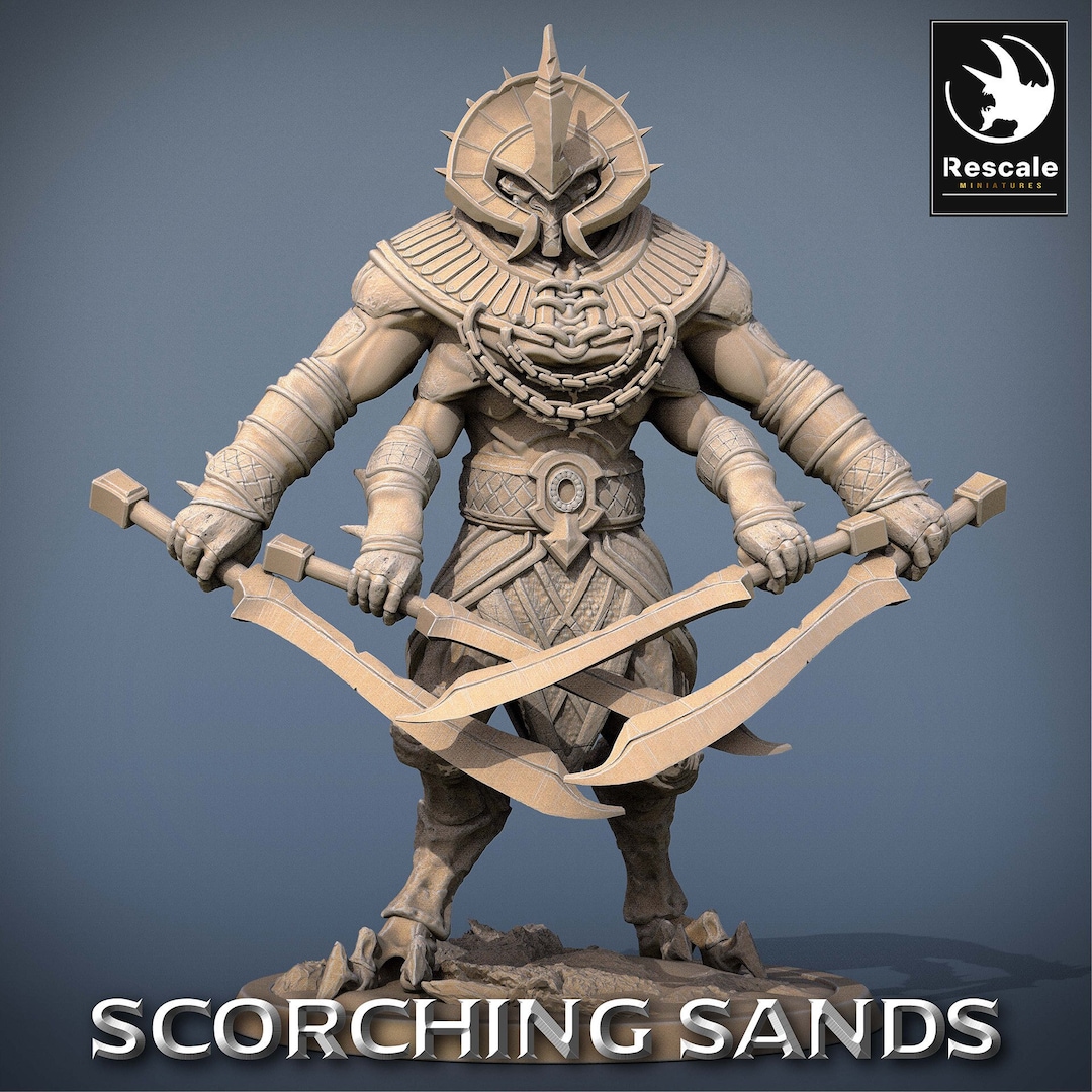 Egyptian Locust Guard - Premium 12k Quality | Highly Detailed Figures ...