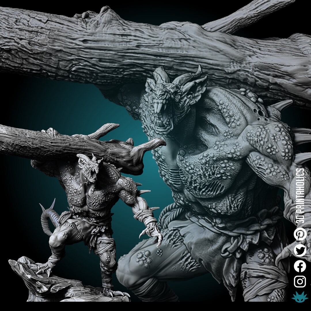 Verminhorde Mutant - Premium Plant Based Resin 3D Printed Miniature ...