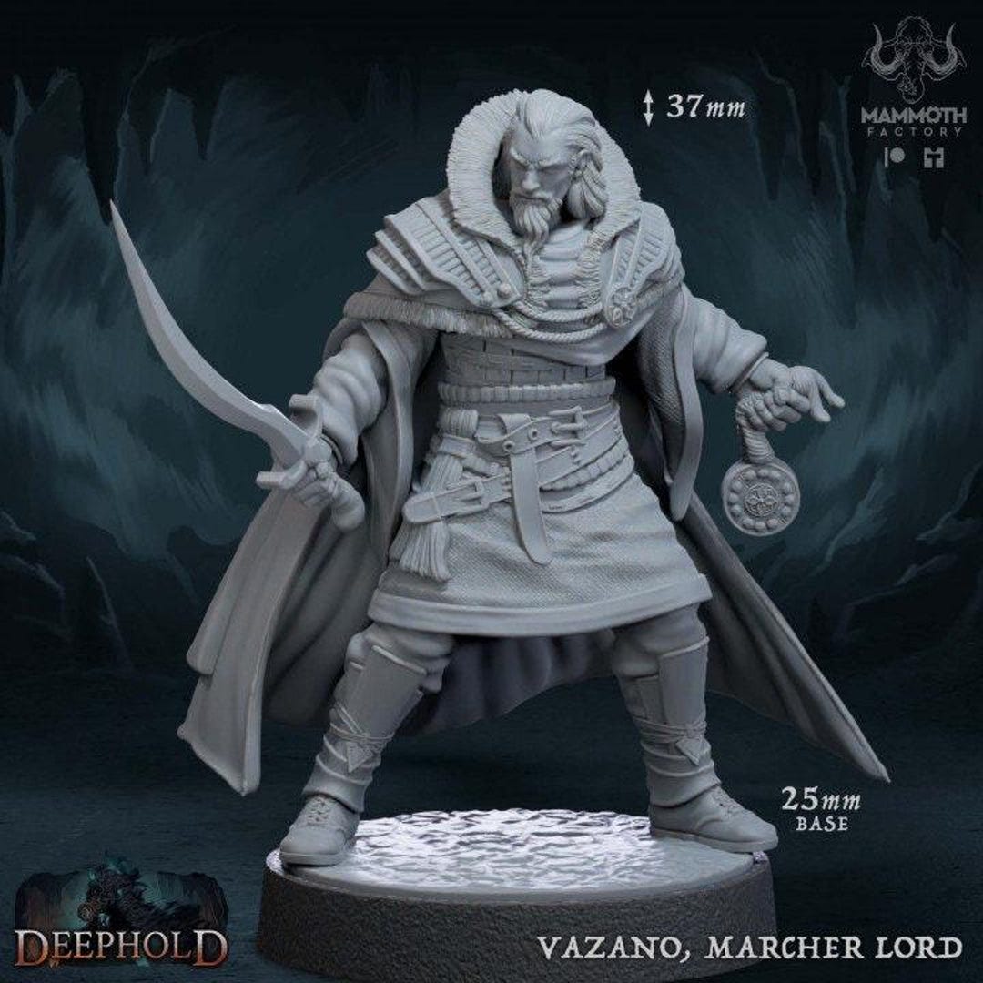 Vazano, Marcher Lord Premium 12k Quality Highly Detailed Figures ...