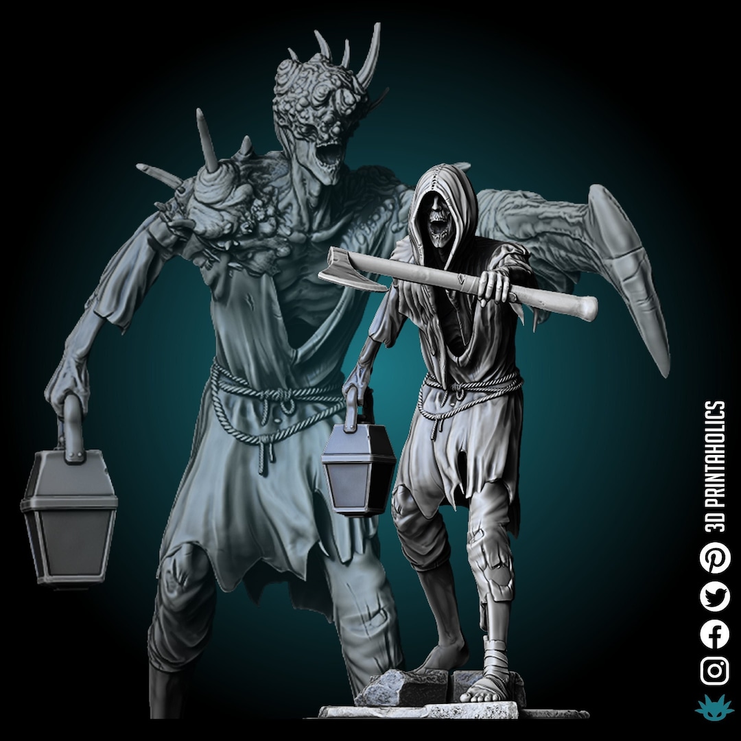 Corrupt Villager Premium 4k Plant Based Resin 3D Printed Miniature ...