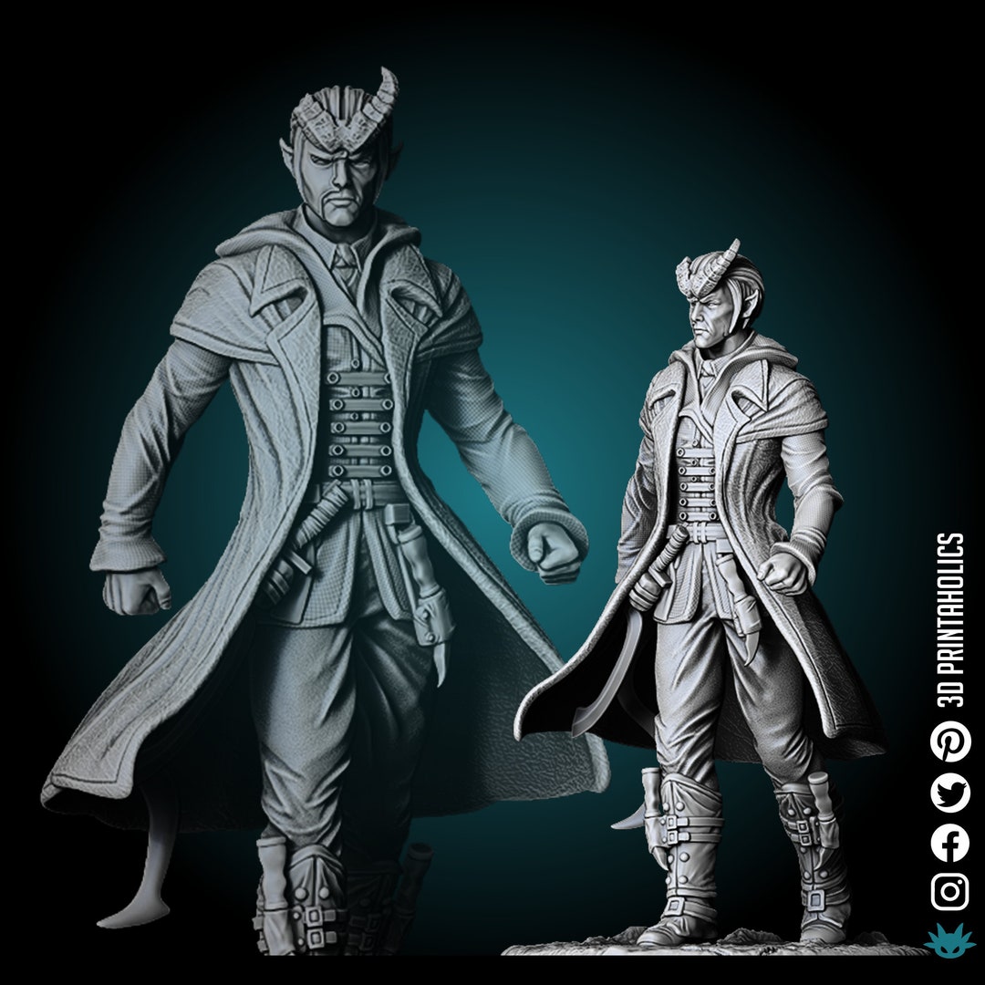 Syrus - Premium 4k Plant Based Resin 3D Printed Miniature, Tabletop ...