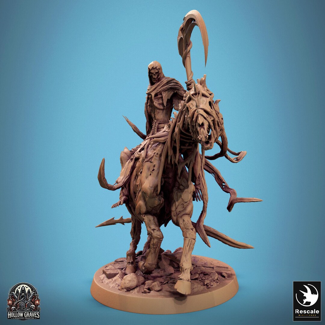 Wraithbound Cavalier Rider/no Rider - Premium 12k Quality | Highly Detailed Figures | Fantasy ...