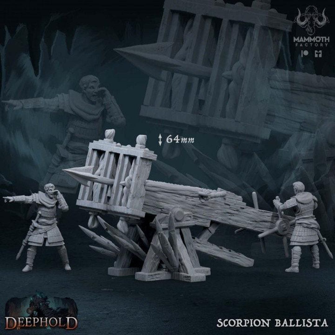 Scorpion Ballista - Premium 12k Quality | Highly Detailed Figures ...