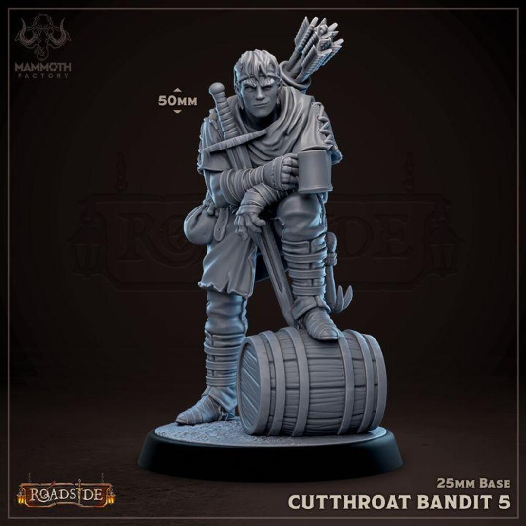 Cutthroat Bandit, Barrel Pose - Premium 12k Quality | Highly Detailed ...