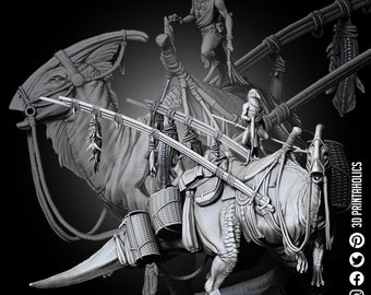 Parasaur Dinosaur Standing Wild Premium Plant Based Resin | Etsy