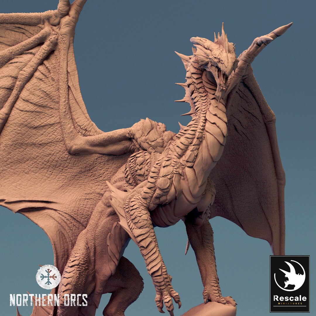 Legendary Metallic Silver Dragon - Premium 12k Quality | Highly ...