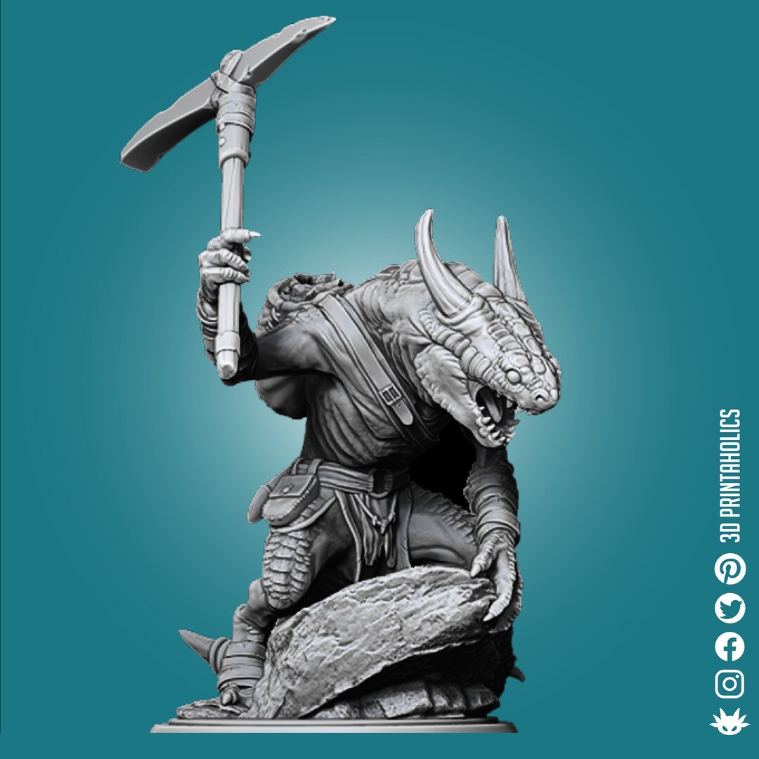 Kobold Pick Premium Plant Based Resin 3D Printed - Etsy