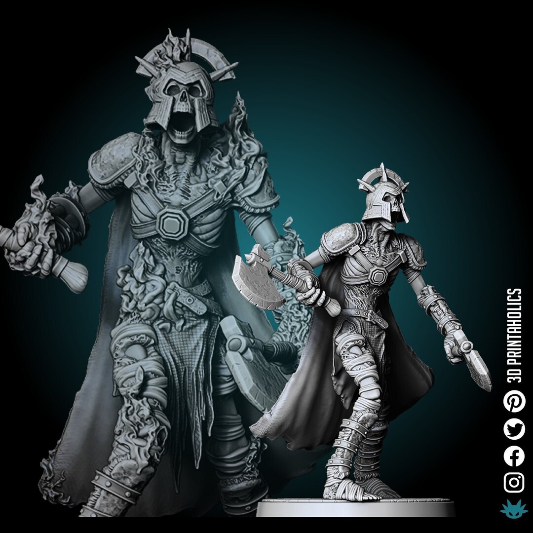 Death Bound Thrall Premium Plant Based Resin 3D Printed Miniature ...