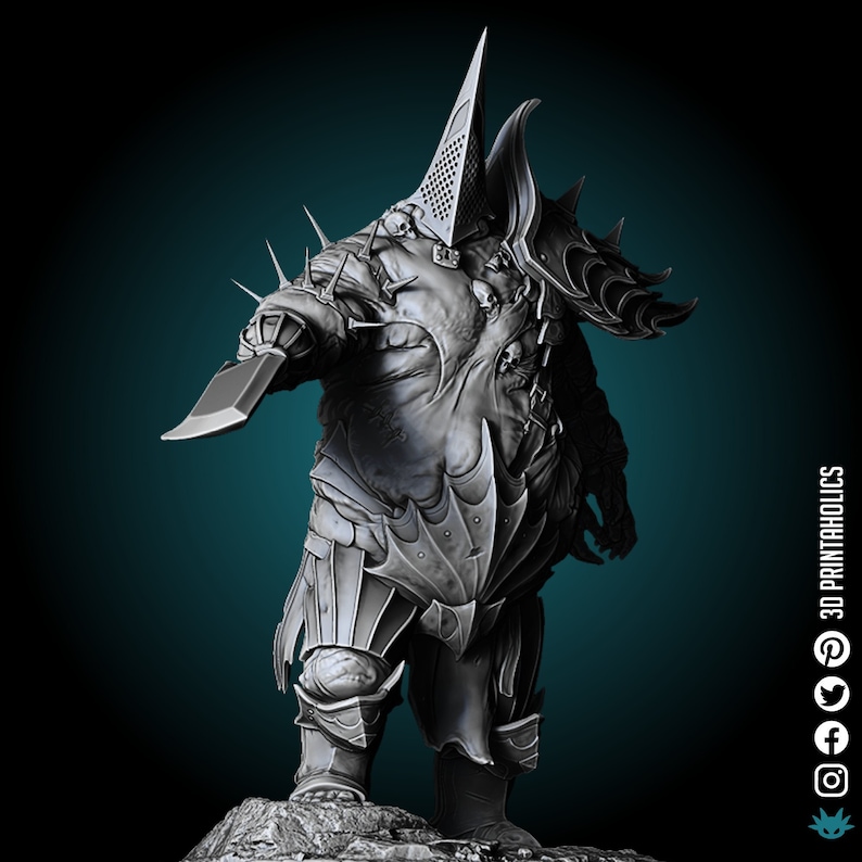 Tormentor Premium 4k Plant Based Resin 3D Printed Miniature - Etsy