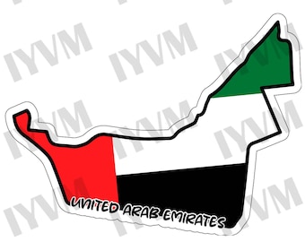 Abu Dhabi Sticker - Etsy
