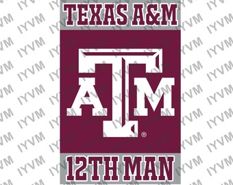 Texas A&m Vinyl Decal - Etsy