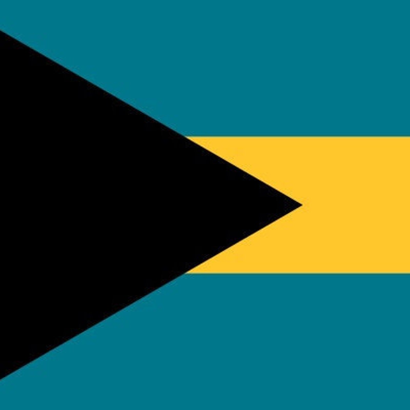 Bahamian Flag Stickers - Etsy