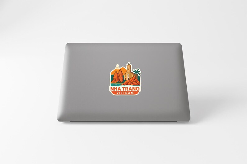 Nha Trang Vietnam Sticker Decal Vinyl Die-cut City Skyline Landmark ...
