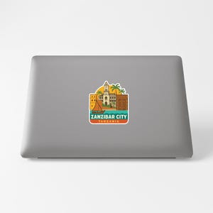 Zanzibar City Tanzania Sticker Decal Vinyl Die-cut City Skyline ...