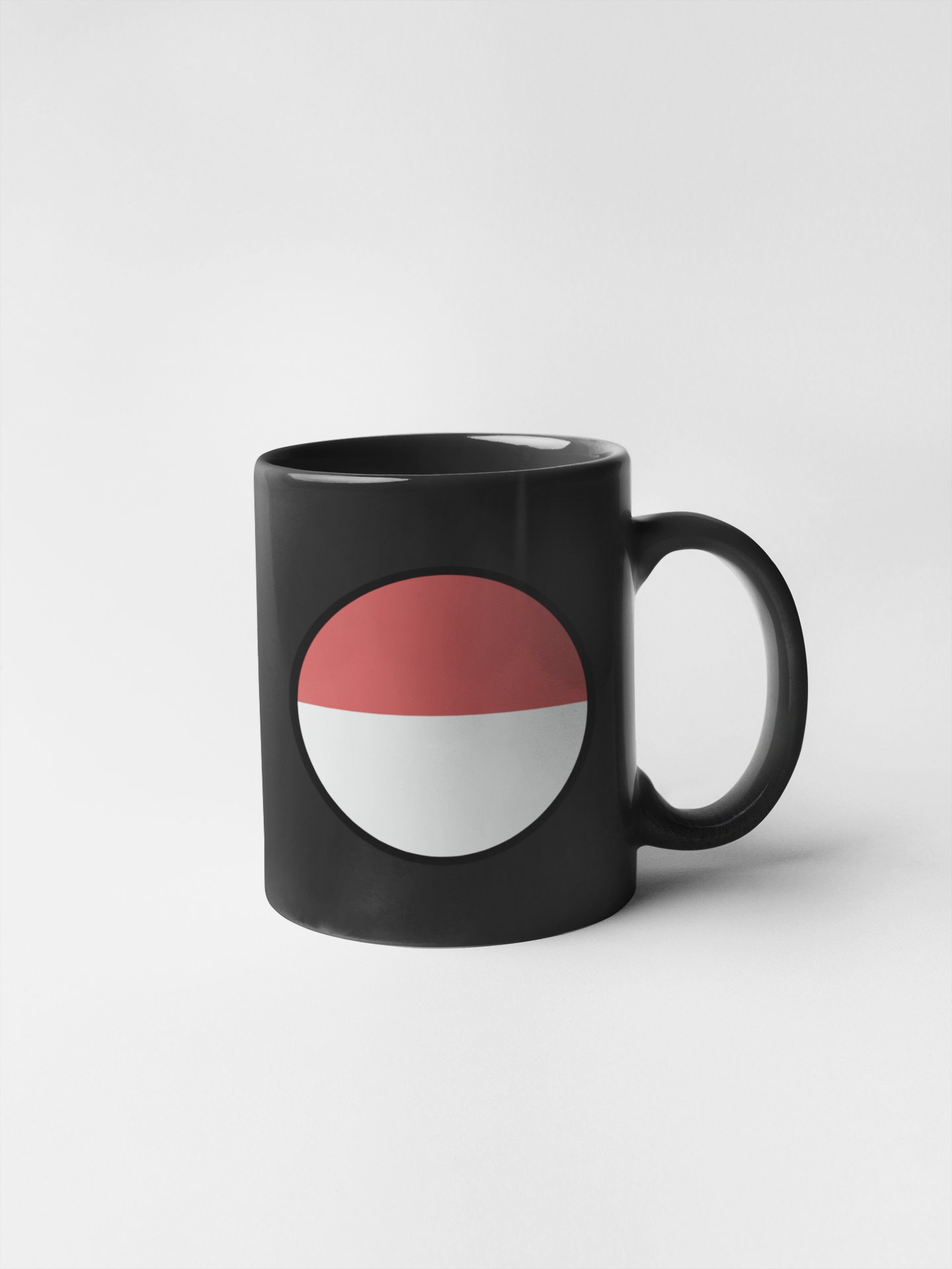 Monaco Flag Circle Sticker Decal - Etsy