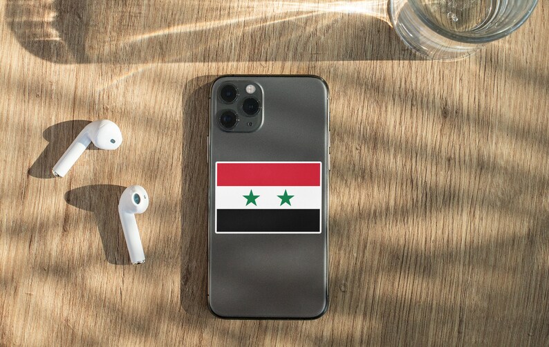 Syria Flag Sticker Decal - Etsy