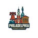 Philadelphia Sticker Decal Vinyl Die-cut City Skyline Landmark Design ...