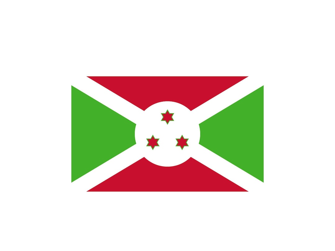 Burundi Flag Sticker Decal - Etsy