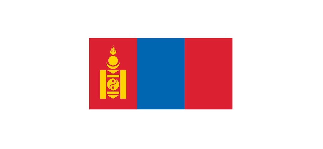 Mongolia Flag Sticker Decal - Etsy