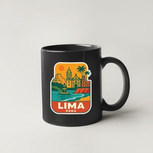 Lima Peru Sticker Decal Vinyl Die-cut City Skyline Landmark Design - Etsy