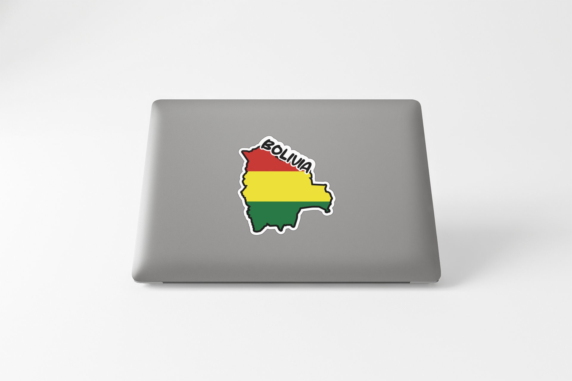 Bolivia Map Flag Sticker Decal - Etsy