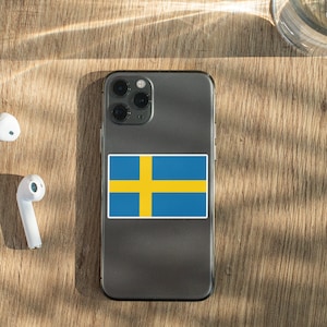 Sweden Flag Sticker Decal - Etsy